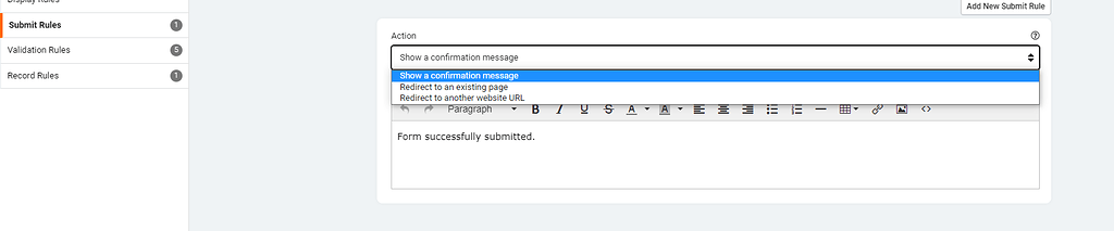 Add a close modal/popup option with the submit rules - Ideas & Product ...