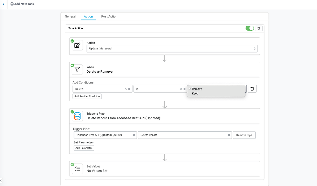 Rule for automatic deletion - how to setup? - Data Builder - Tadabase Community