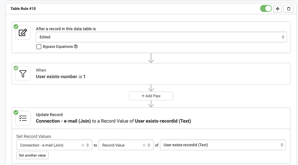 For final understanding - getting a connection - Page Builder - Tadabase Community