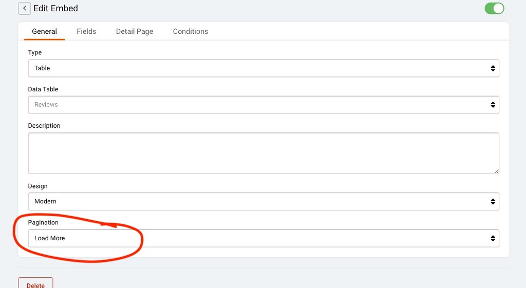Change text "Load more" to local language - App Development - Tadabase ...