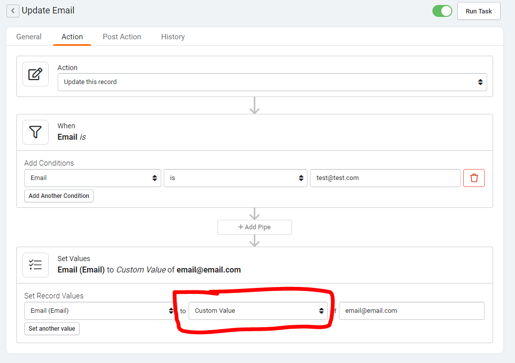 Update Connected Field via Automation - App Development - Tadabase Community