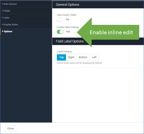 Create A Child Page With An Add Connected Record Form Return To 
